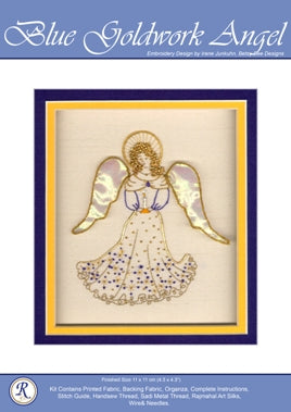 Goldwork Blue Angel – Rajmahal Needlework